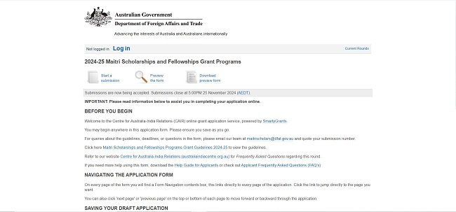 Australian Maitri Scholarship for Indian Students 2025: Eligibility