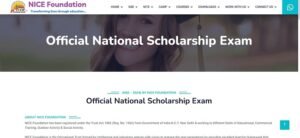 NICE Foundation National Scholarship Exam (NSE) 2025